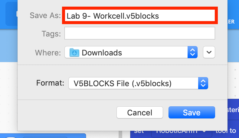 Vex Workcellv1 Using A Conveyor System Lab 9 Create The Workcell Project